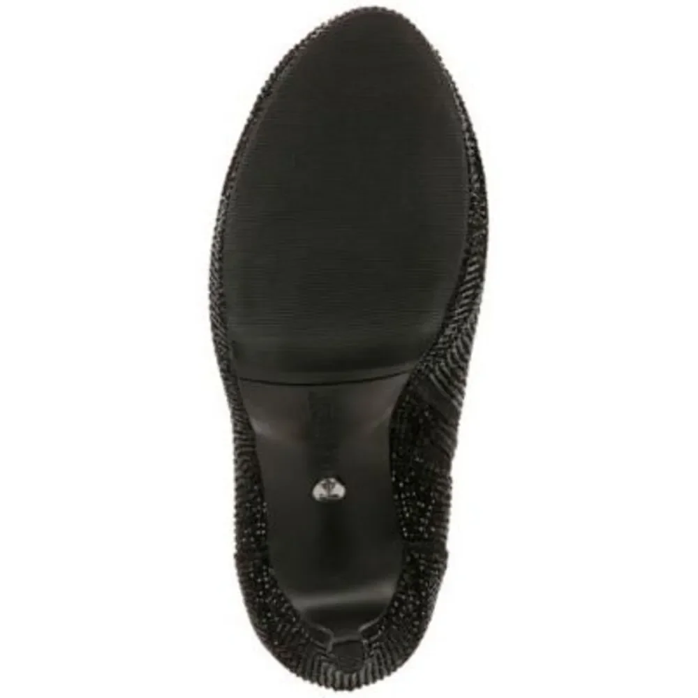 Thalia Sodi | Shoes | Thalia Sodi Womens Black Rhinestone Padded Chiara ...